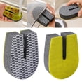 Agiufgs 10 Pack U-shaped Double-sided Cleaning Sponges, Protects Hands ...