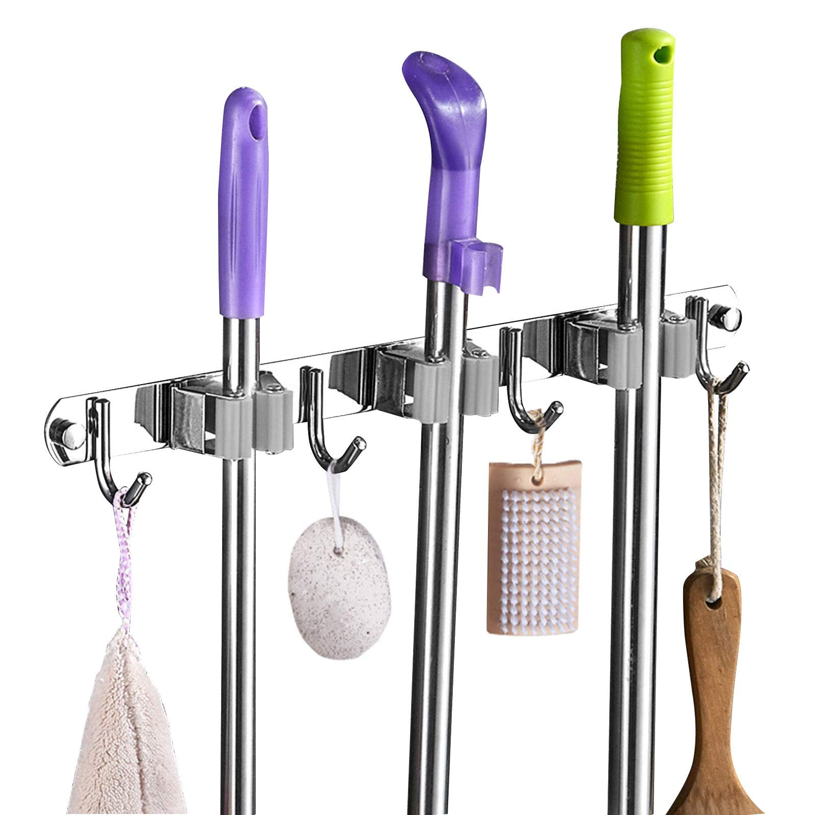 Click here for Mfg2020 Wall Broom Holder Stainless Steel Broom Ha... prices