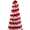 Northlight 0.8 FT Red and White Candy Cane Swirled Christmas Cone Tree ...