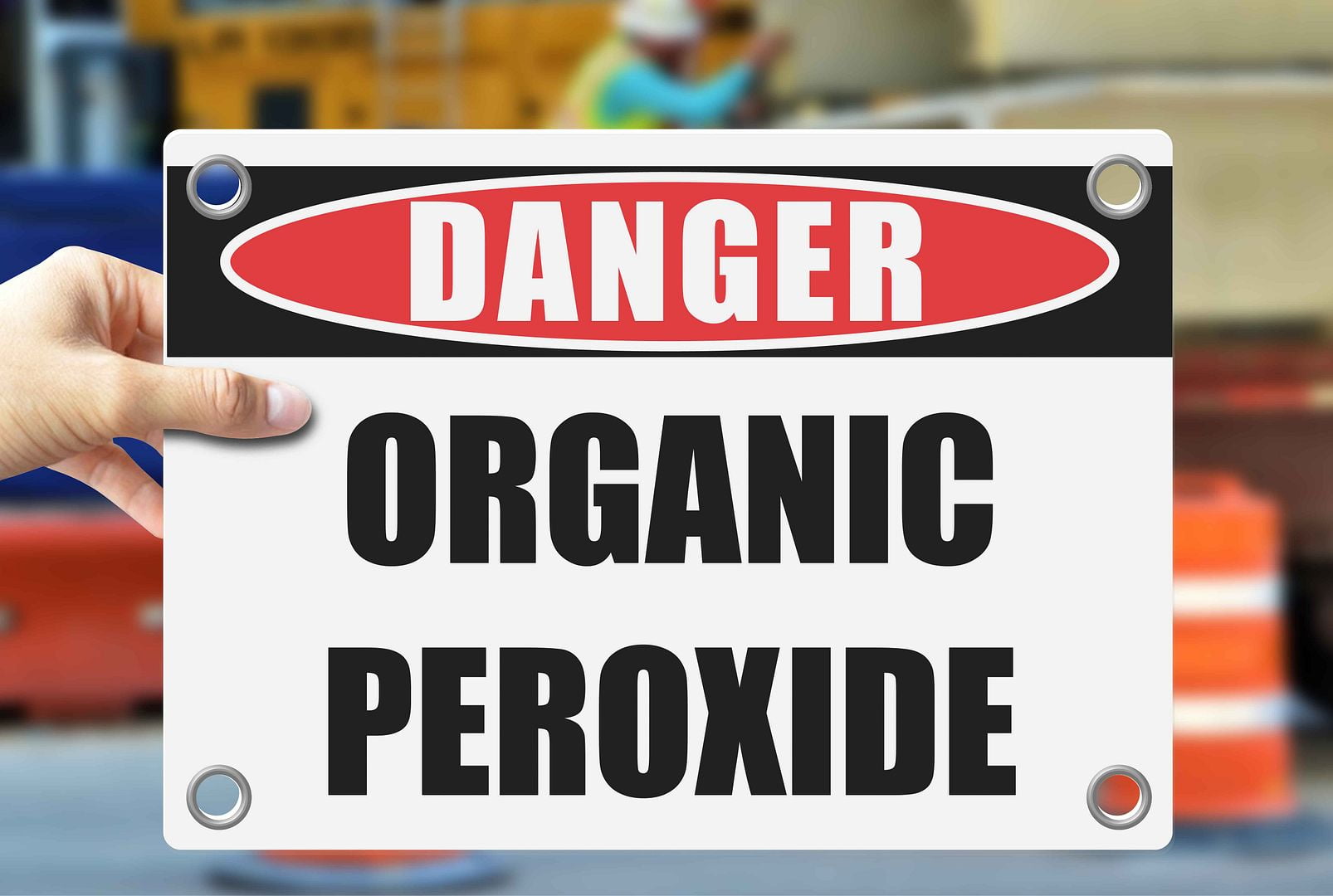 ORGANIC PEROXIDE | Warning Notice Caution Danger 3mm PVC Sign - Walmart.com