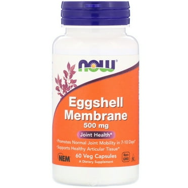 Healthy Origins Natural Eggshell Membrane 500 mg 30 Veg Caps - Walmart.com