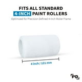 Precision Defined Paint Roller Replacement Covers for Roller Brushes 4 ...
