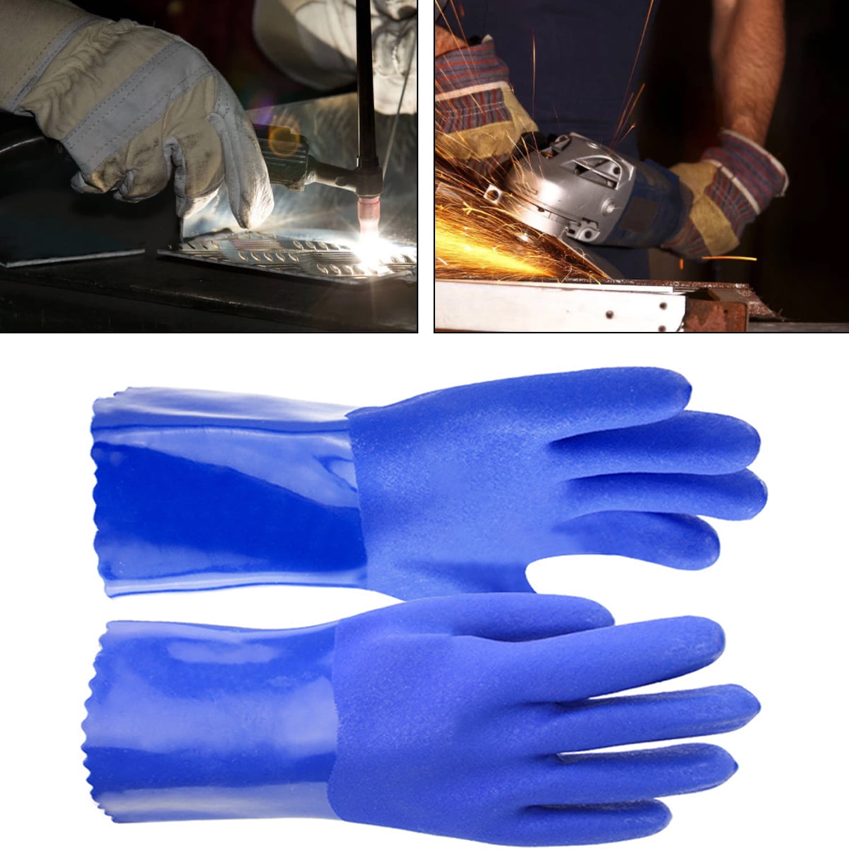 Click here for Neinkie 2 Pairs Pvc Dishwashing Cleaning Gloves  C... prices