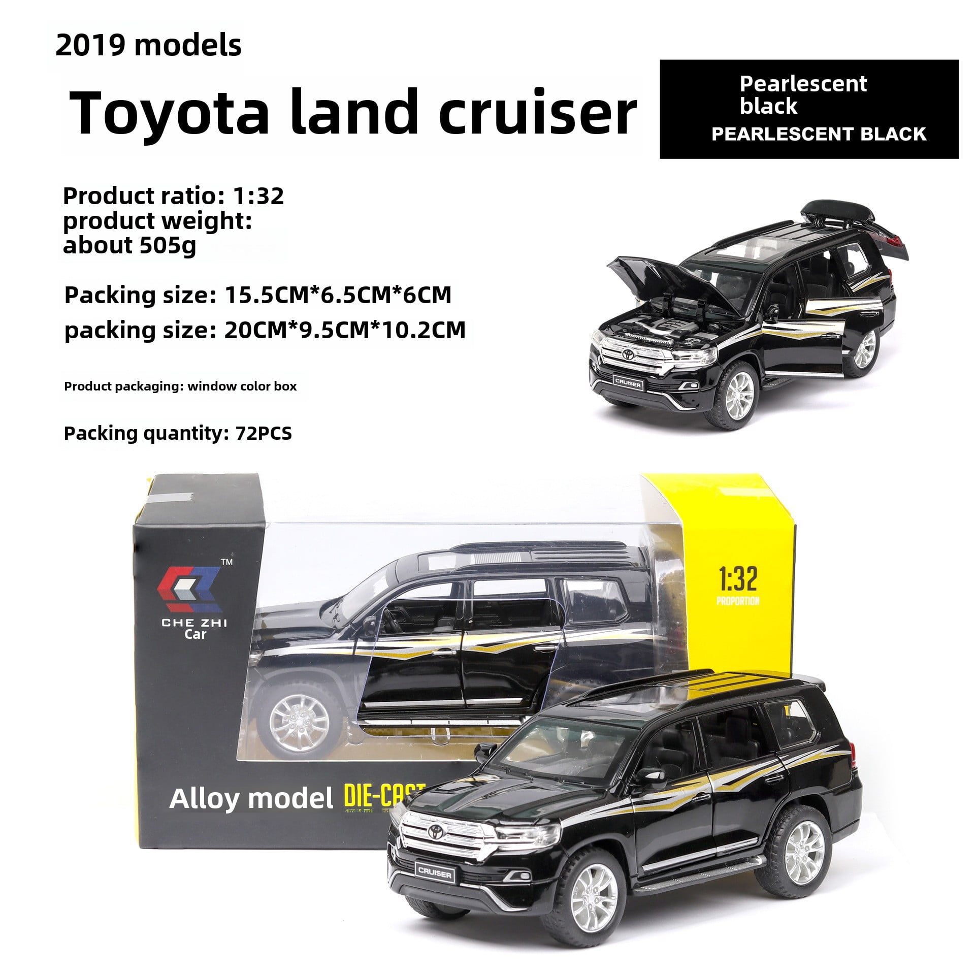 Click here for Unbranded Toyota Land Cruiser 1:32 Scale Die-Cast... prices