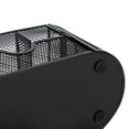 Deli Mesh Desk Organizer with Drawer, 8 Compartments, Black, Metal ...