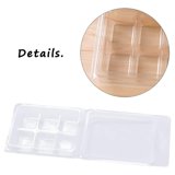 30pcs Wax Melt Container Clamshell Packaging Mold Box for Plastic Clear ...