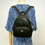 Coach Mini Court Backpack with Multiple Pockets and Adjustable Straps ...