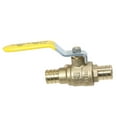 1 Pcs XFITTING Barb Crimp Pex 3/4 Inch Ball Valve With Drain, 24-3-7=1XX - Walmart.com