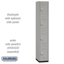 15" Wide Double Tier Standard Metal Locker - 3 Wide - 6 Feet High - 18 ...