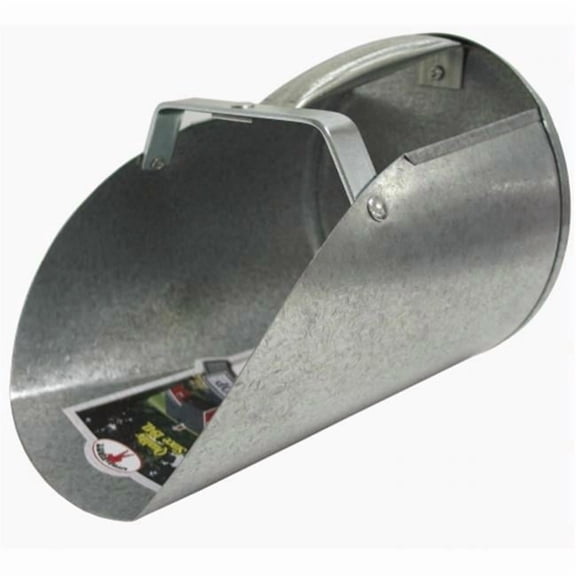 Miller Galvanized Feed Scoop 4 Quart - 9204/FSG4 - Walmart.com
