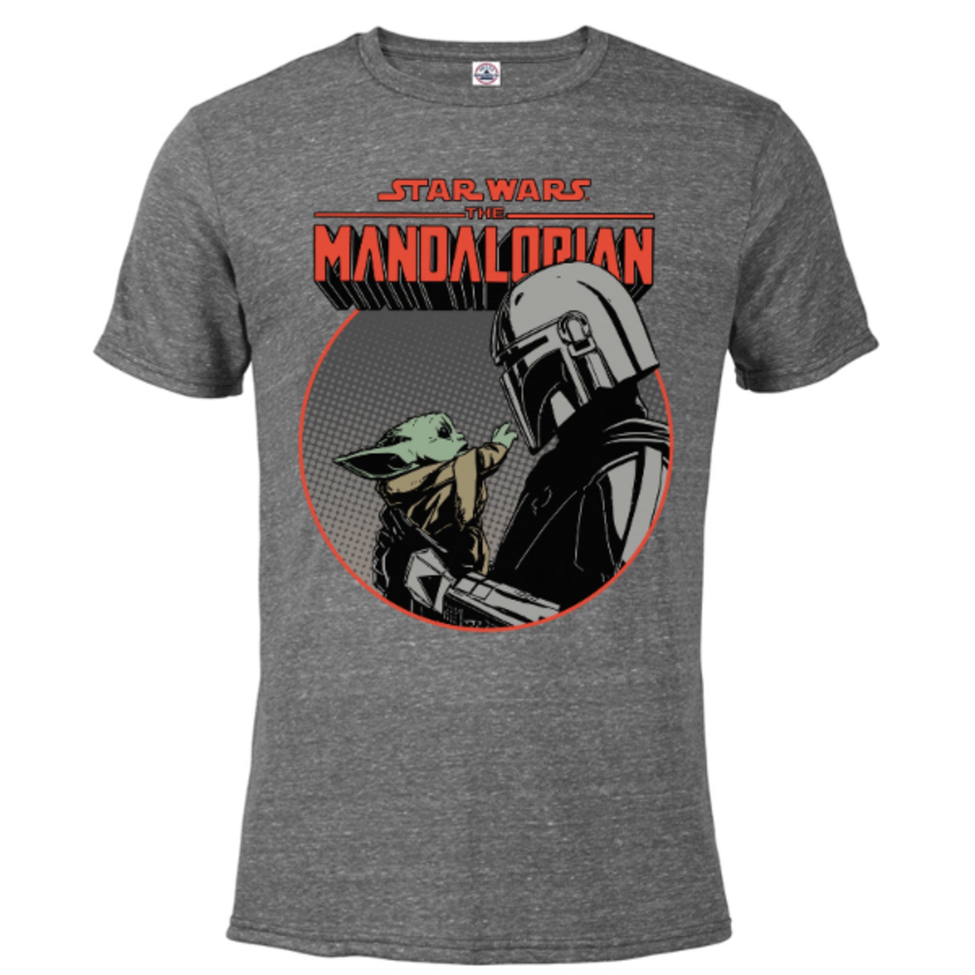 Star Wars The Mandalorian Mando and the Child Retro - Short Sleeve ...