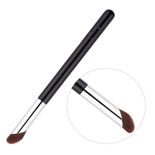Concealer Makeup Brush Mini Angled Detail Beauty Tool for Setting Concealing Blending with ...