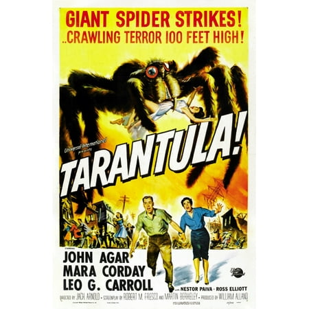 Tarantula U.S. Poster Art John Agar Mara Corday 1955 Movie Poster ...