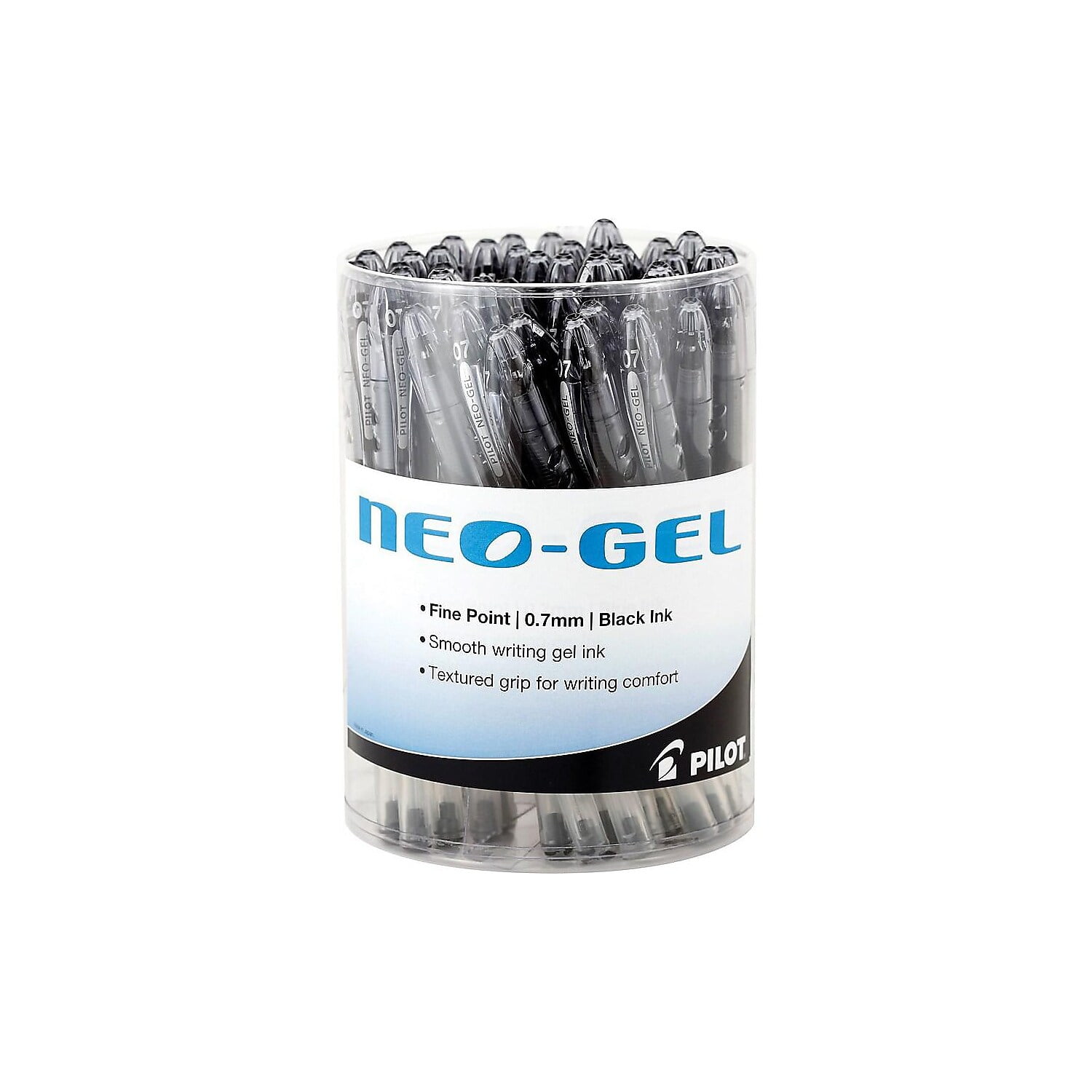 Pilot Neo-Gel Gel Pens Fine Point Black Ink 84071 - Walmart.com