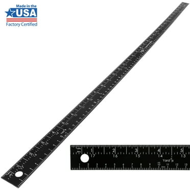 12" Anodized Aluminum Ruler, Available in Multiple Colors - Walmart.com