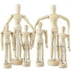 3 Pack Posable Art Figure Model, Flexible Wooden Drawing Mannequin for ...