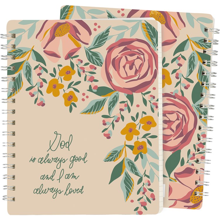 Spiral Notebook - I Am Always Loved - Walmart.com