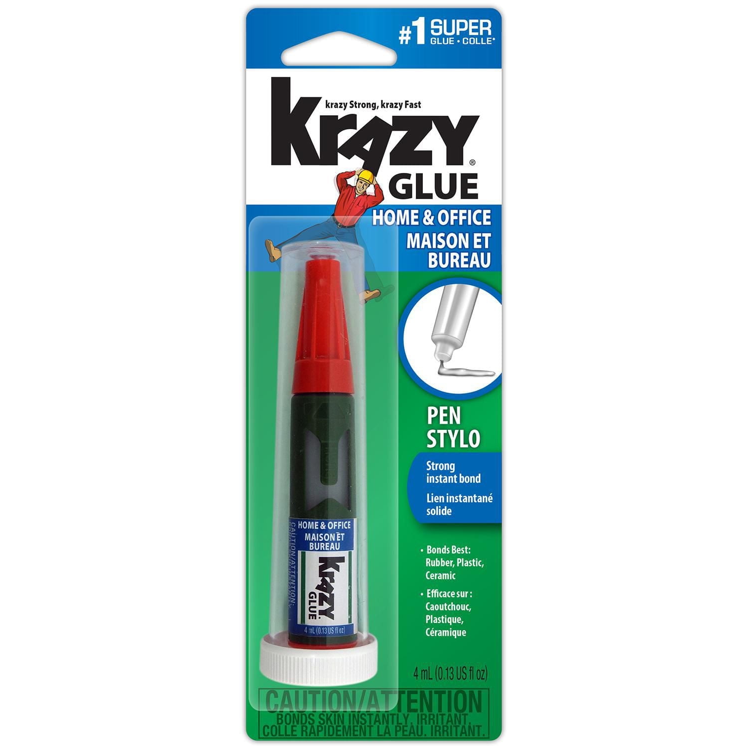 Elmer's Krazy Glue Home and Office Pen, All purpose tip for accuracy ...