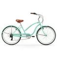 Firmstrong Chief Lady Beach Cruiser - women's 7-Speed Green - Walmart.com