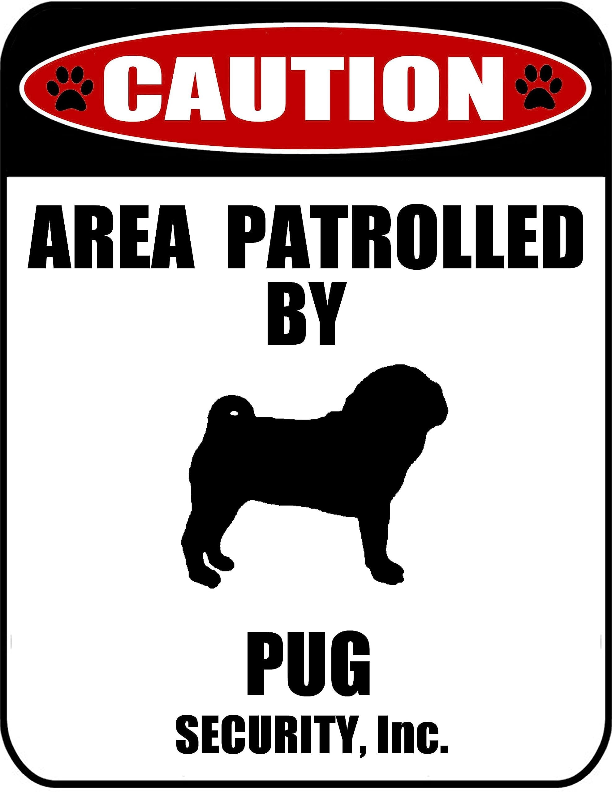 LED Light Up Red Flashing Blinking Attention Grabbing Laminated Dog ...