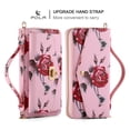 2 In 1 Wallet for Samsung Galaxy S26 Ultra, Floral PU Leather Case with ...