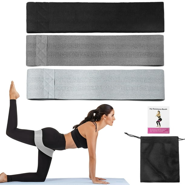 Bandas de ejercicio Juego de bandas de resistencia de 3 piezas juego de bandas para ejercicios ...