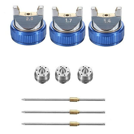 Professional Hvlp 1.4/1.7/2.0mm Nozzle Gravity Pneumatic Air Paint Spay ...