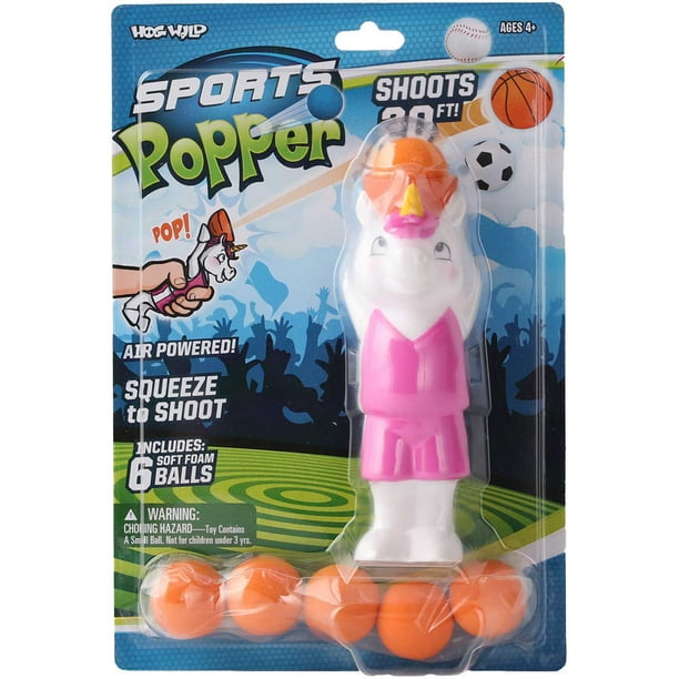 Hog Wild Unicorn Basketball Popper - Walmart.com