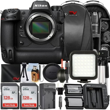 Nikon Z9 Mirrorless Camera (Body Only) with 128GB SanDisk Memory Card ...