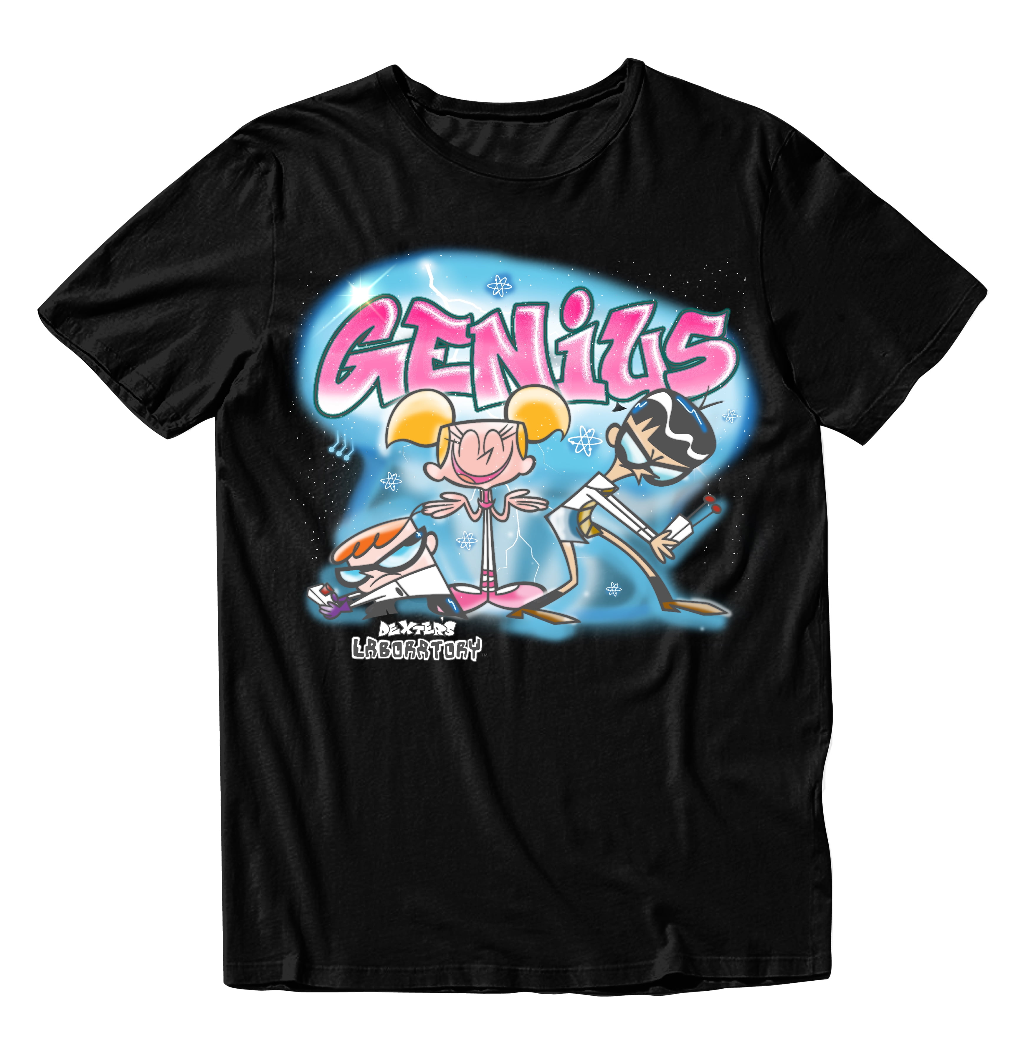 Cartoon Network Genius Dexters Laboratory Mens and Womens Short Sleeve ...