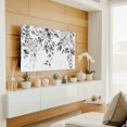 Indoor TV Cover 43 Inch, Grey Eucalyptus Leaves Elastic Monitor Dust ...
