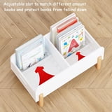 STAROUS Montessori Bookshelf for Toddlers, Wooden Book Caddy with ...