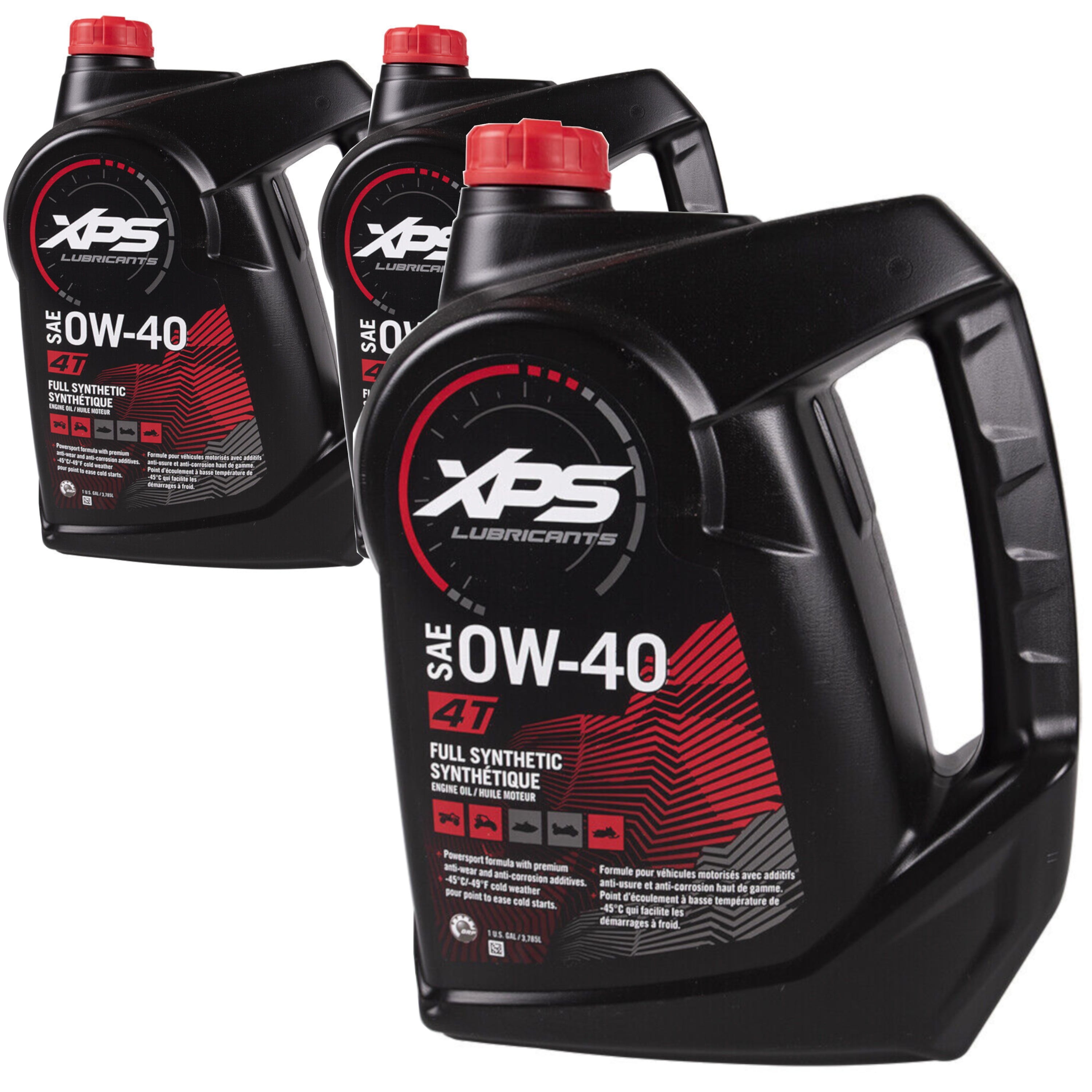 Can-Am New OEM, XPS 4-Stroke 0W-40 Synthetic Blend Oil 3 Gallon ...