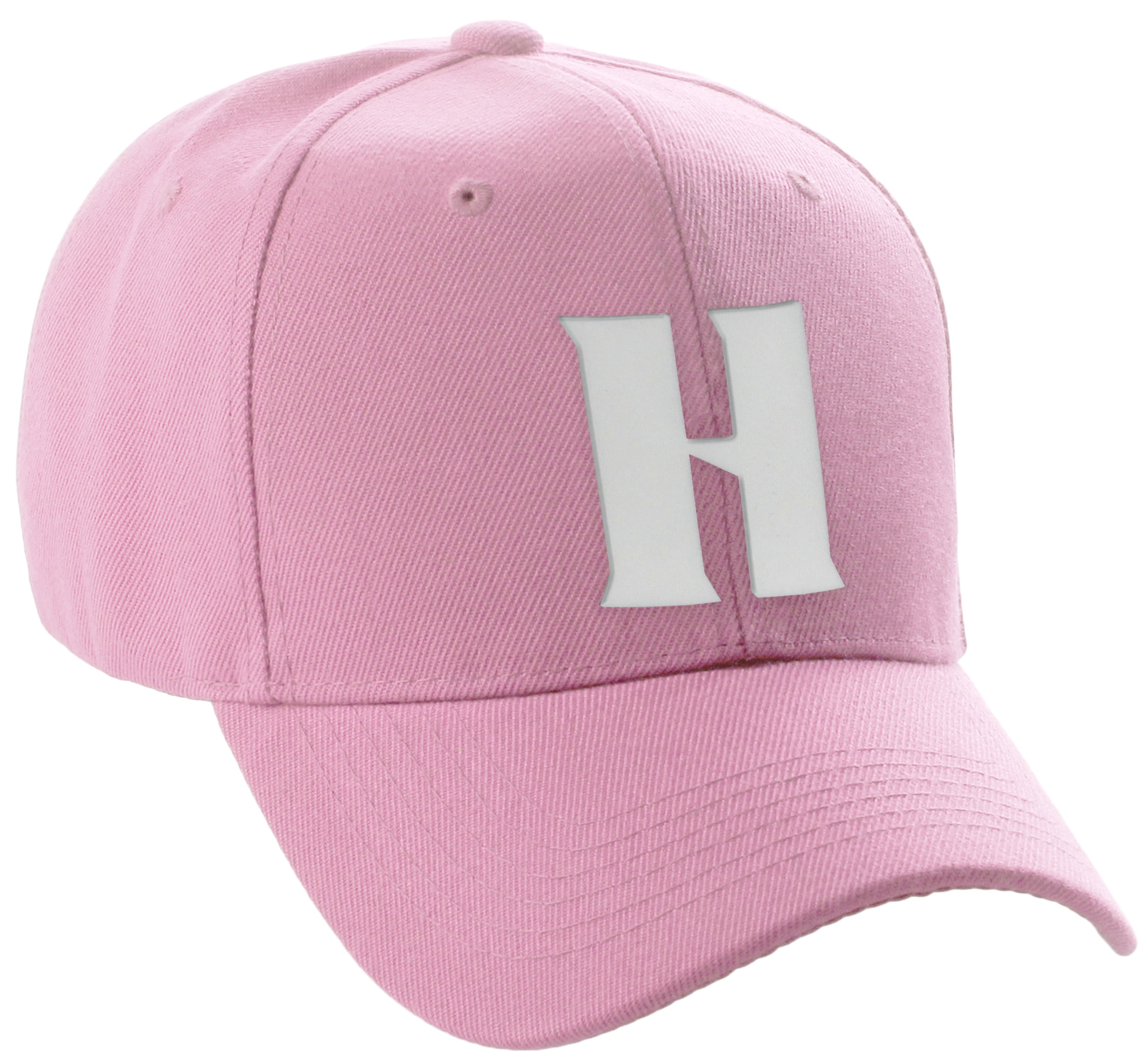 Daxton Structured Curve Visor Bill Baseball Hat 3D Capital Alphabet ...