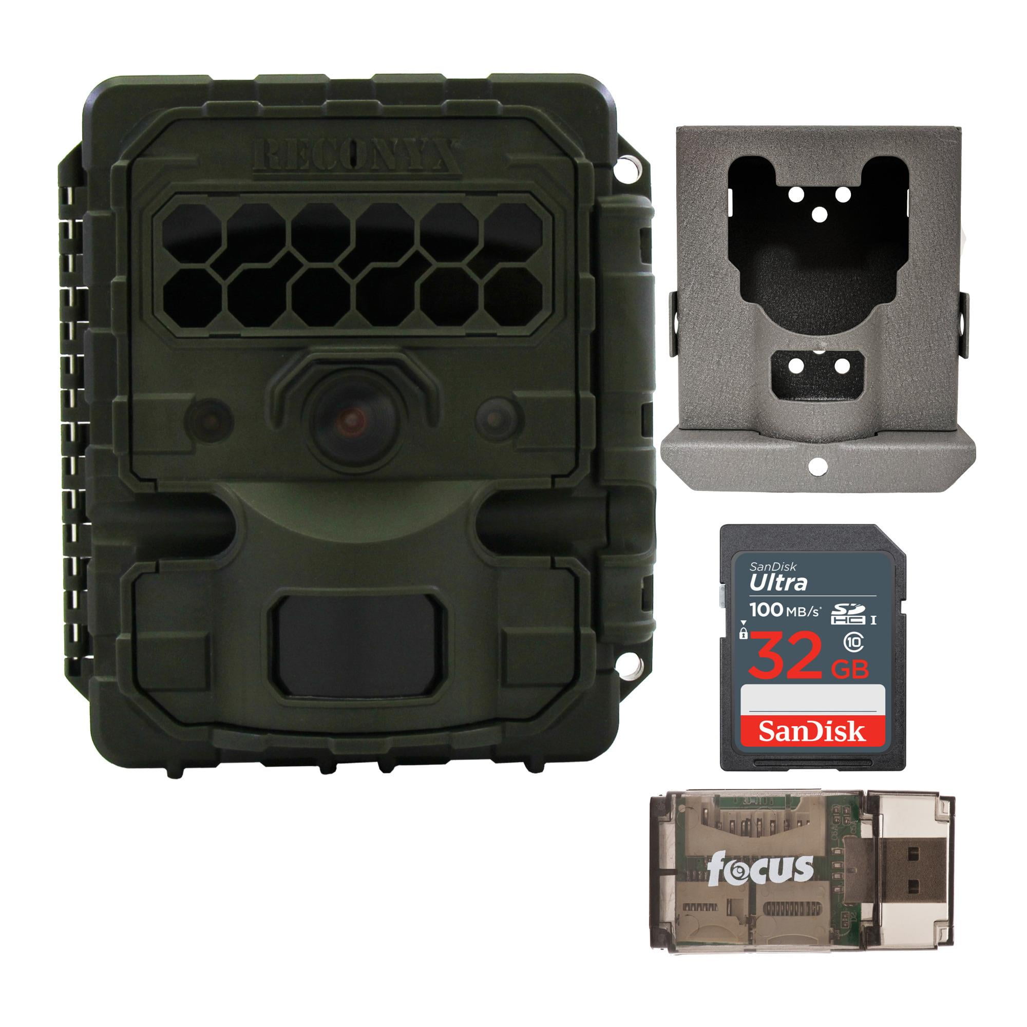 Reconyx HF2X Hyperfire 2 Trail Camera with Security Box, SD Card, Card ...