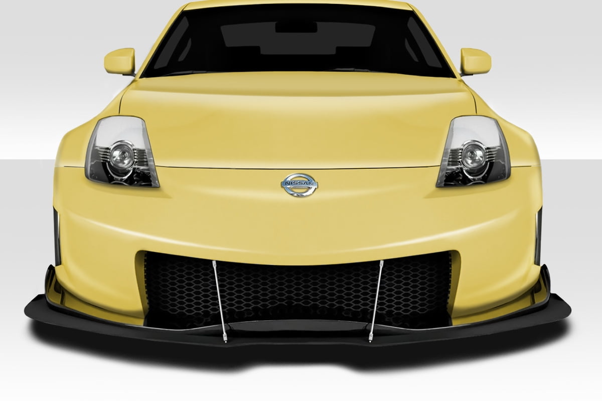 2003-2008 Nissan 350Z Z33 Duraflex NV3 Front Lip Splitter - 3 Piece (S ...
