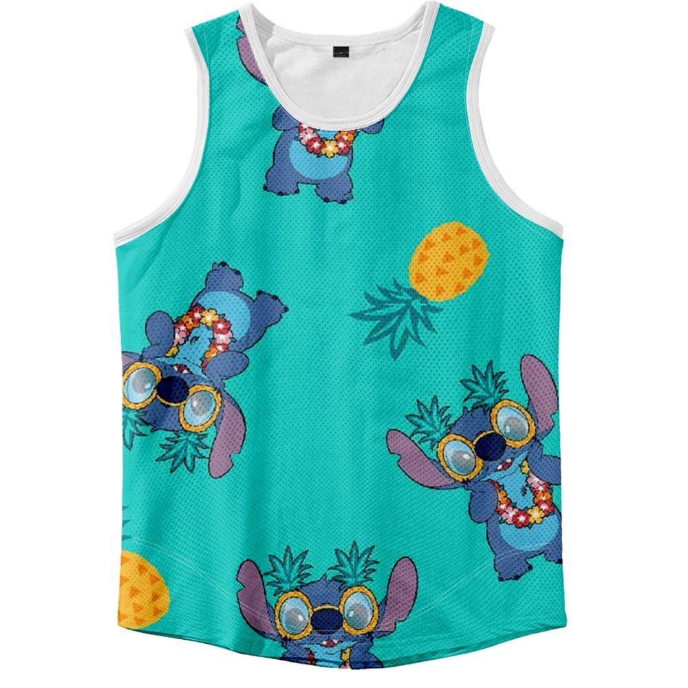 Disney Lilo & Stitch Tank Tops Quick-drying Breathable Hip Hop Tank ...