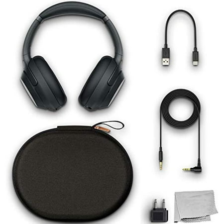Sony WH-1000XM3 Wireless Noise-Canceling Over-Ear Headphones (Black ...