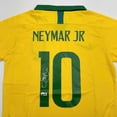 Autographed/Signed Neymar Jr. Brazil Soccer Futbol Jersey Beckett BAS ...