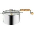 Great Northern Popcorn Original Stovetop Crank Pot 6.5-Quart Popper ...