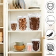 50 Pack Stand Up Pouch Bags, Resealable Clear Self-seal Pouches with ...