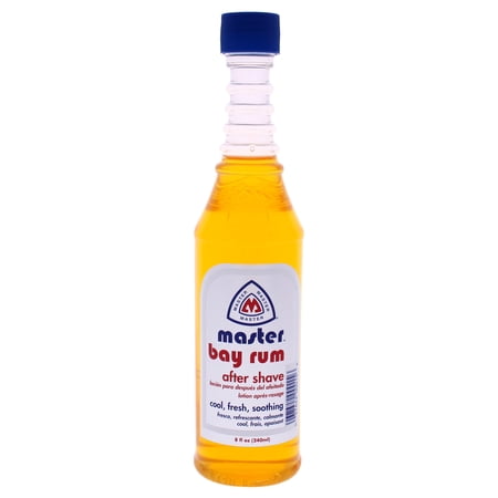 Bay Rum After Shave Lotion by Master Well Comb for Men - 8 oz After ...