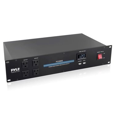 Pyle PCO865 - Power Supply Surge Protector - Rack Mount Power ...
