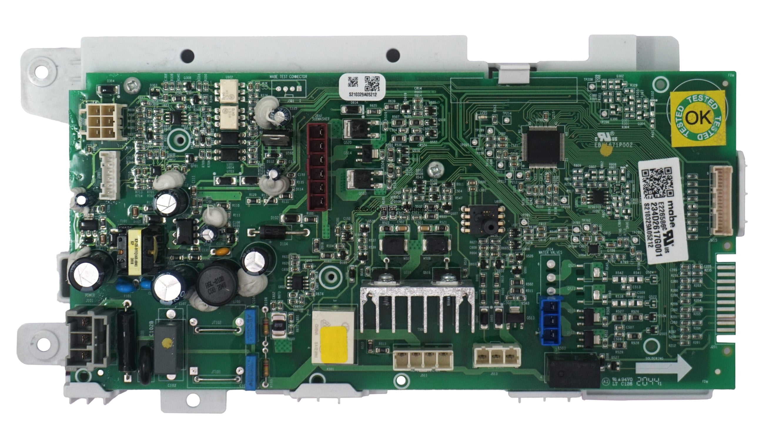 Restored CoreCentric Laundry Washer Control Board for GE wh16x27251 ...