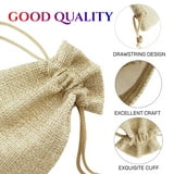Burlap Gift Bags with Drawstring Party Favor Gift Bags Tags & String ...