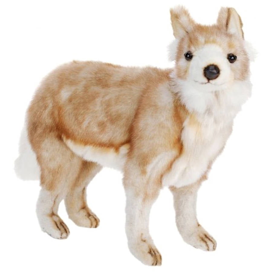Hansa Young Coyote Plush Toy - Walmart.com - Walmart.com