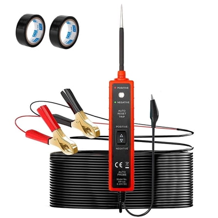 Automotive Electric Test Light Car Circuit Tester Probe, 6V 12V 24V ...