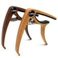 LiLiang Guitar Capo Wood Color Clamp Trigger Capo for Acoustic ...