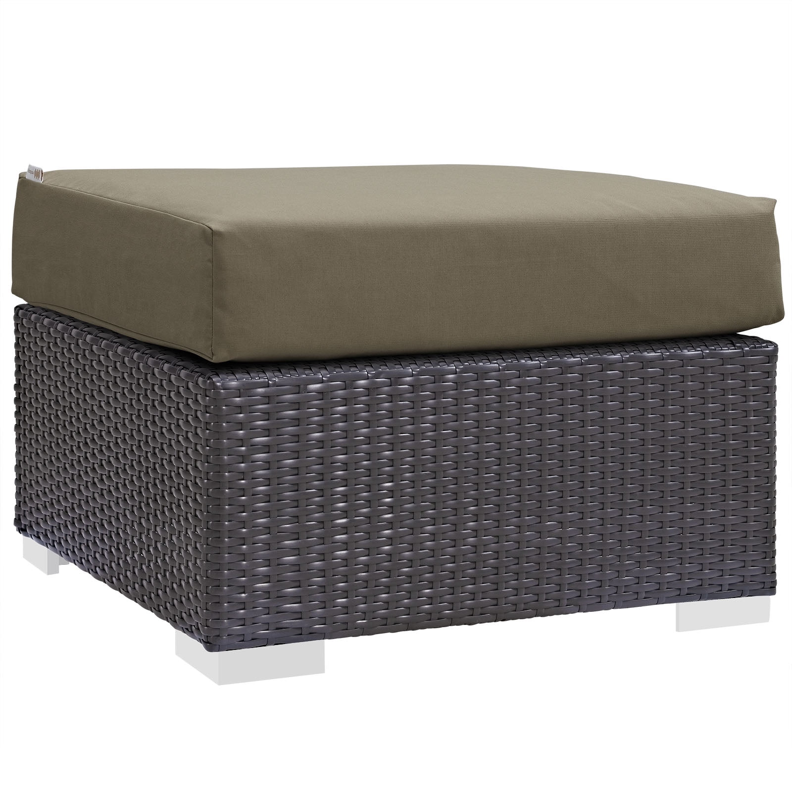 Modern Contemporary Urban Design Outdoor Patio Balcony Square Ottoman ...