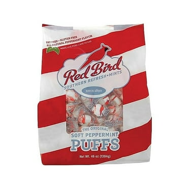 Red Bird Soft Peppermint Puffs, Non-GMO, Kosher, Individually Wrapped ...